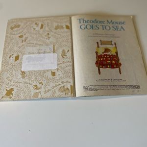 Little Golden Book | Other | Rare Vintage Theodore Mouse Goes To Sea A ...